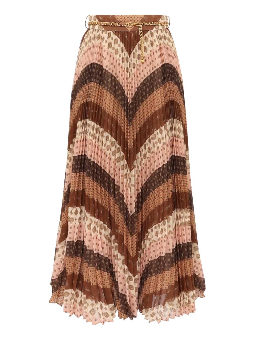 ZIMMERMANN Zimmermann Sunray Pleated Maxi Skirt